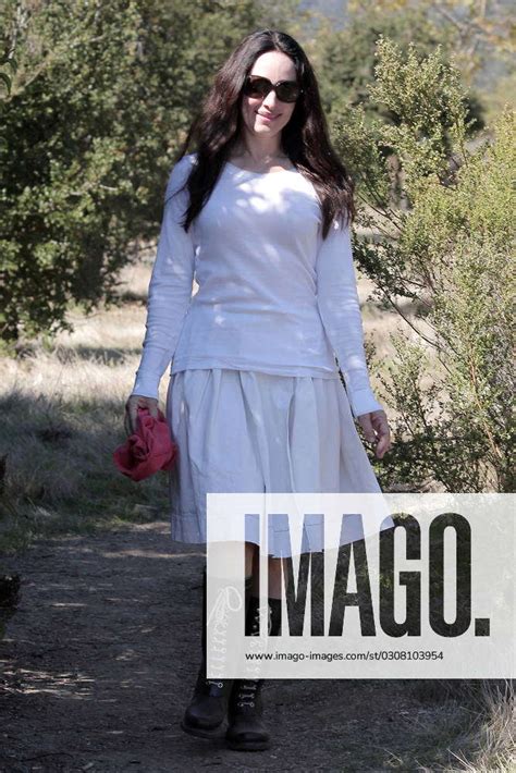 Exclusive Actress Madeleine Stowe Goes For A Hike With Her Husband