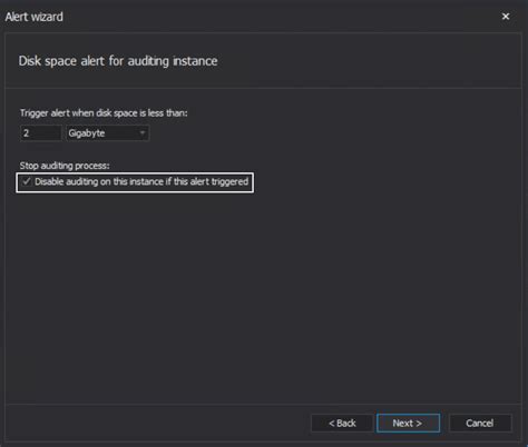 Inventory Of System Alerts For Sql Auditing