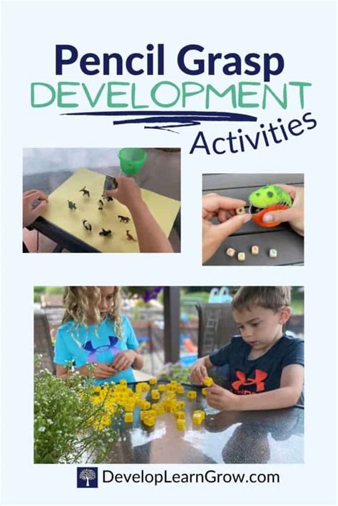 Development Of Pencil Grasp How To Promote A Functional Grasp With 5