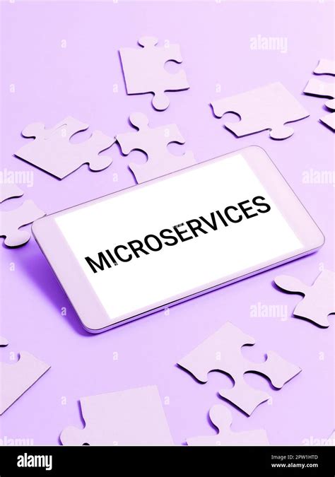 Conceptual Display Microservices Conceptual Photo Software Development Technique Building
