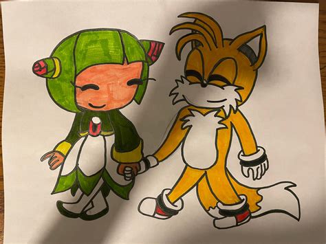 Tails And Cosmo Sonic X Tk And Kari Meets Tails And Cosmo By