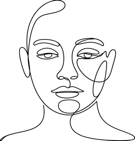 Portrait Outline Vector Art Icons And Graphics For Free Download