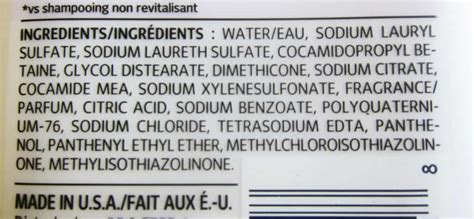 Common Ingredients In Shampoo Understanding Whats In Your Product