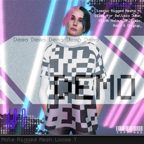 Second Life Marketplace Hashbang Virtual T Demo