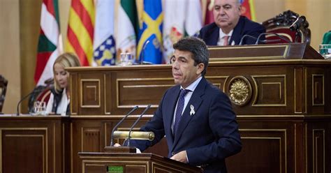 Mazón Propone Incluir En El Nuevo Sistema De Financiación Una Penalización Para Las Ccaa Que