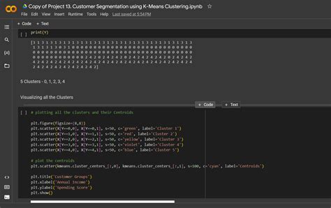 GitHub RuthwikaShivani CodeClauseInternship Customer Segmentation System Customer