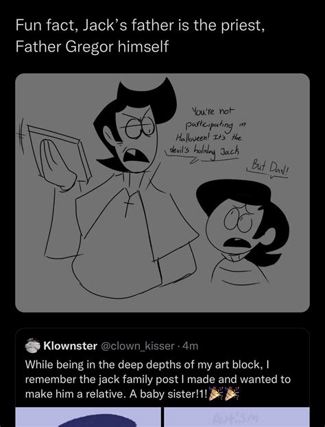 Father Gregor Is Jacks Dad Rspookymonth