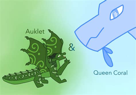 Auklet And Queen Coral By Emeralddraogon On Deviantart