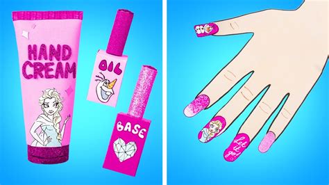 Diy Beauty Salon For Paper Dolls Easy Paper Crafts Youtube