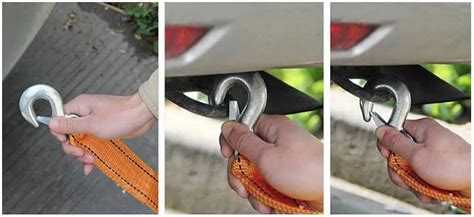 Tow Straps With Hooks Types Materials Specs