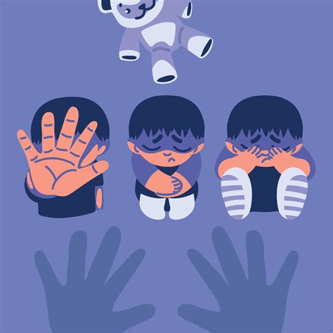 Iconos De Abuso Infantil 11143970 Vector En Vecteezy