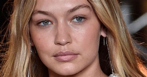Gigi Hadid Wears Concealer As Lipstick Teen Vogue
