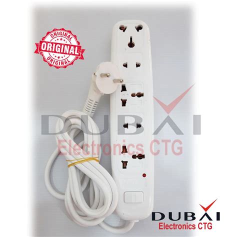 Click Rfl Safe Multi Plug 2 Pin Multiplaug Socket 5 Port 9 Ft 2 Pin