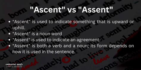 Ascent Meaning