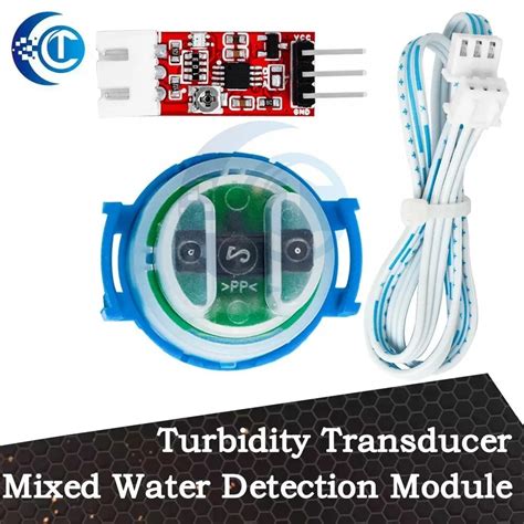 3 3 5v Turbidity Transducer Water Turbidity Module Mixed Water Detection Module Turbidity Sensor