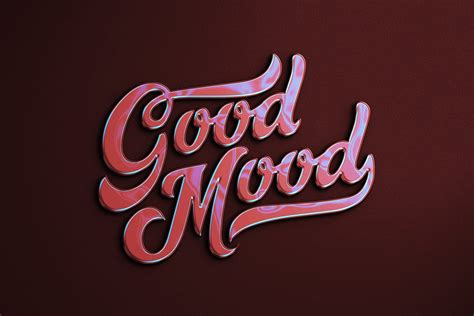 Glossy Glass Logo Mockup - Design Cuts