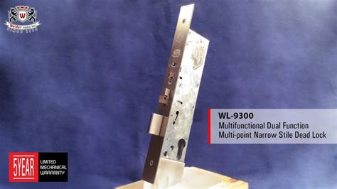 Weider Wl 9300 Dual Function Auto Locking Narrow Stile Multi Point