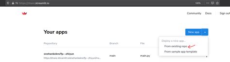 Streamlit Deploy Error Unable To Set Github Listener Community