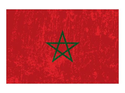 Premium Vector Morocco Flag Official Colors And Proportion Vector