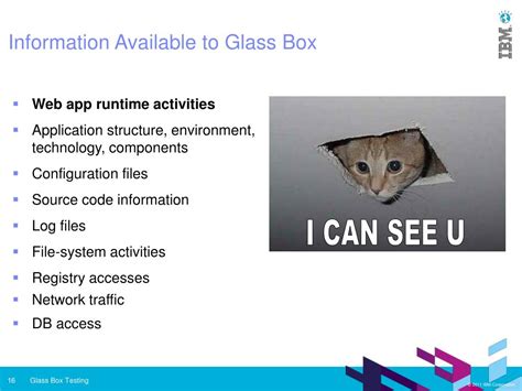 Ppt Glass Box Testing Thinking Inside The Box Powerpoint