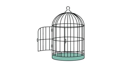 Empty Bird Cage Clipart