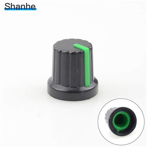 12 Stk 6mm Akselhull Dia Potensiometer Gryteknotte Grandado