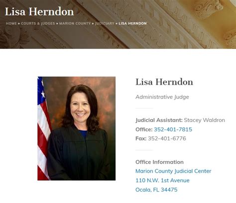 Questions Surround Administrative Judge Lisa Herndon Presiding Over The Trump Qanon Cult 1st