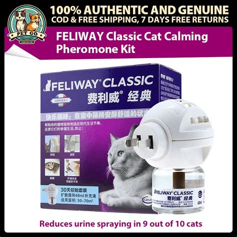 Feliway Classic Cat Calming Pheromone Diffuser 30 Day Starter Kit 48ml