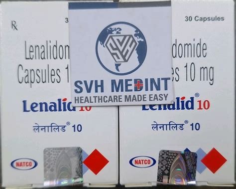 Lenalid 10mg Lenalidomide Capsules At ₹ 3400pack Lenalidomide