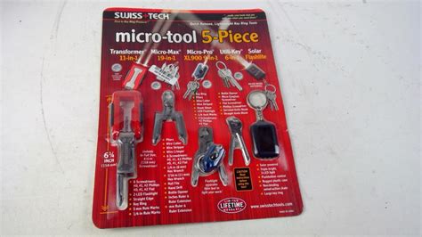 Swiss Tech Micro Tool 5 Piece Property Room