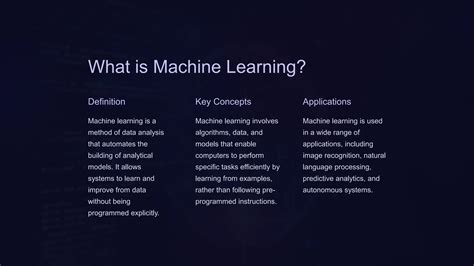 Introduction To Machine Learning 1pptx