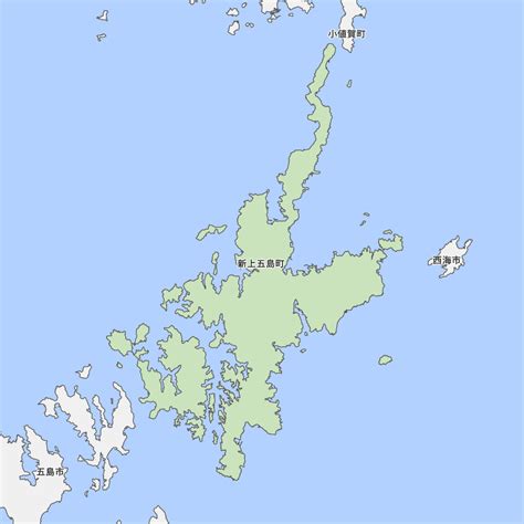 長崎県南松浦郡新上五島町の地図 Map It マップ・イット