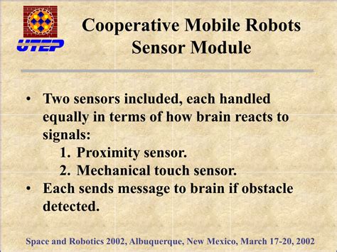 Ppt Design And Implementation Of Cooperative Mobile Robots Powerpoint