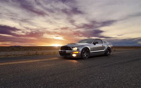 Sunset Cobra 1080p Shelby Gt Gt500 Supercar Ford Hd Wallpaper