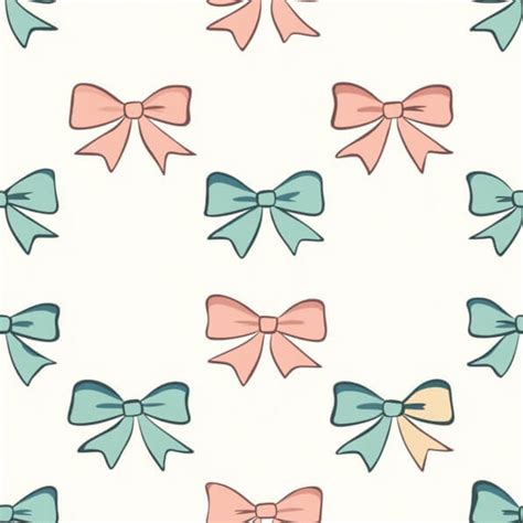 Download Colorful Bow Pattern Patterns Online Creative Fabrica