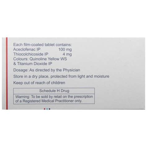 Zerodol Th 4 Tablet Uses Price Dosage Side Effects Substitute Buy Online