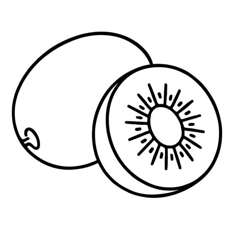 키위 색칠 공부 Kr에서 무료 색칠 공부