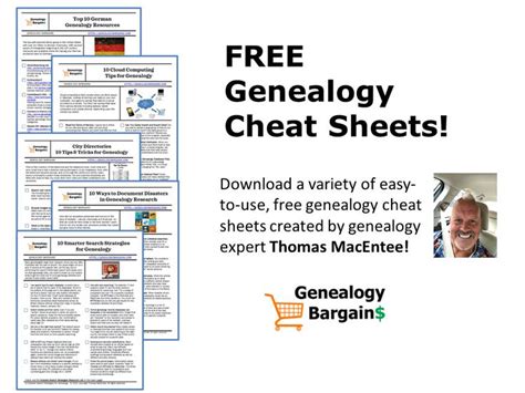 free cheat sheets genealogy bargains genealogy free genealogy