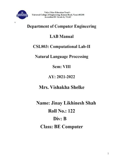 nlp lab manual pdf
