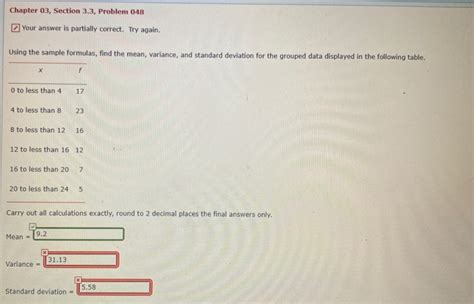 solved chapter 03 section 3 3 problem 048 your answer is