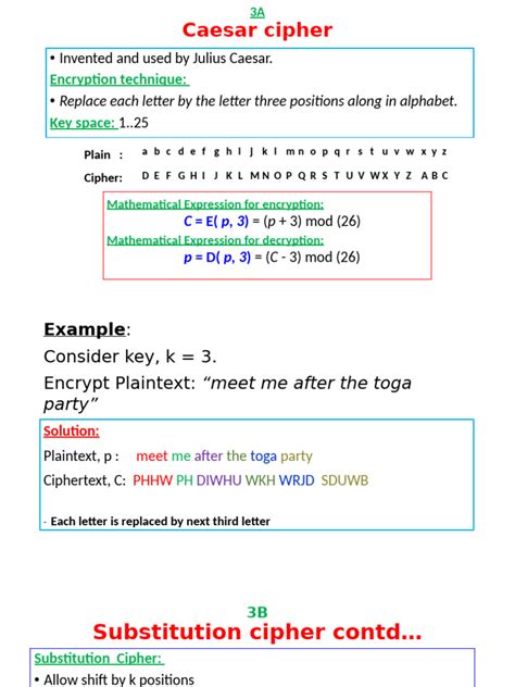 Caesar Cipher Explained Encryption And Decryption Pdf