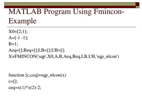 Ppt Chapter 6 Method Of Successive Quadratic Programming Powerpoint