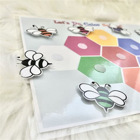 Color Sorting Color Sorting Prints Color Sorting Toys Etsy