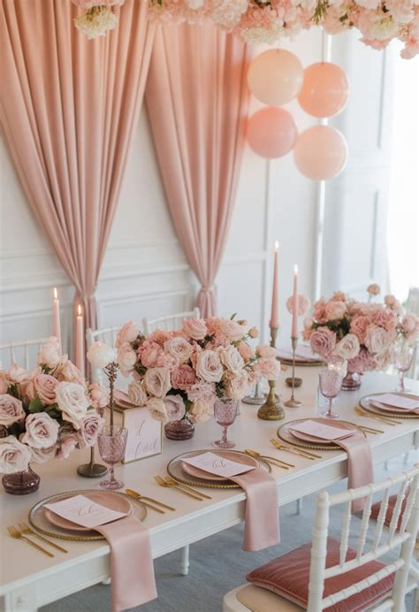 15 Chic Blush Pink Wedding Decor Ideas Thrivenaija
