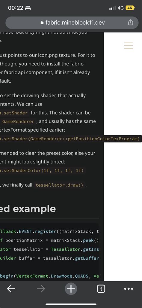 Bug Line Breaking Issues In Safari Issue Moddedmc Wiki Fabric Modding Wiki GitHub