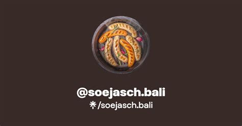 Soejasch Bali Instagram Linktree
