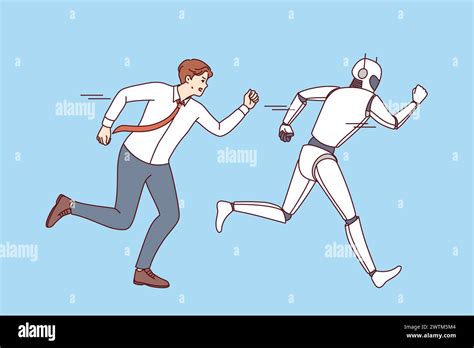 Robot Fails Stock Vector Images Alamy