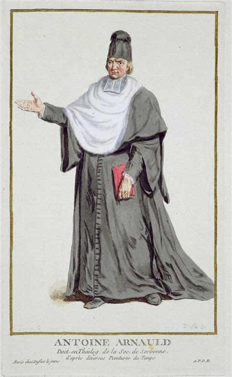 Antoine Arnauld 1612 94 By Pierre Duflos Fine Art Print
