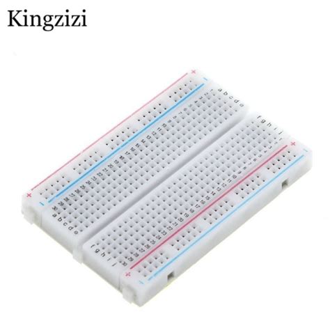 1 Pcs New 400 Tie Points Solderless Pcb Breadboard Mini Universal Test Protoboard Diy Bread