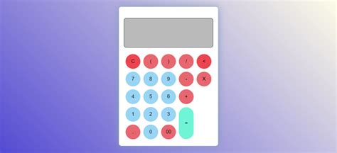Calculadora Básica Con Html Css Y Js